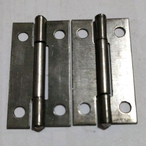 Jual 2 Biji Engsel hitam 1 1/2 inch 3,5 cm engsel mini engsel pintu ...