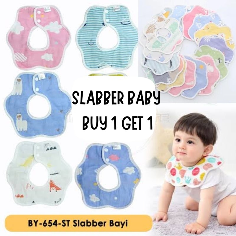 Jual Slabber bayi bentuk kelopak sleber air liur bayi bibs / BABY BIB ...
