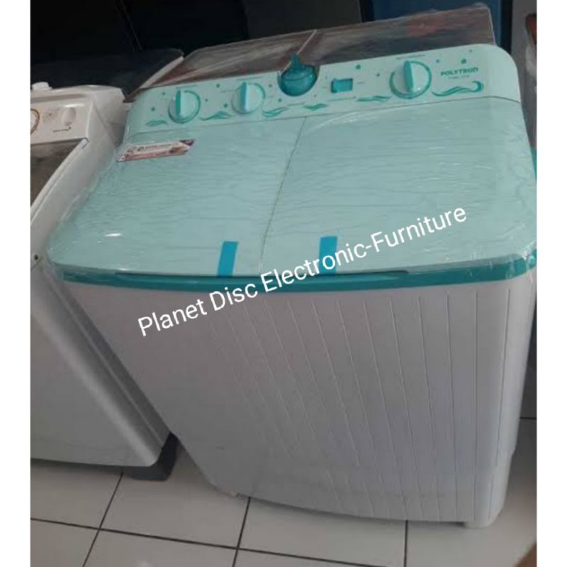 Jual Mesin Cuci Polytron 2tabung 9kg PWM 9076 Washing Machine Twin tube ...
