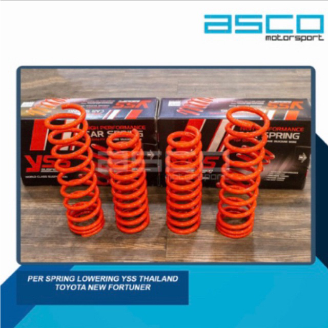 Jual Per Spring Lowering YSS Thailand Toyota New Fortuner | Shopee ...