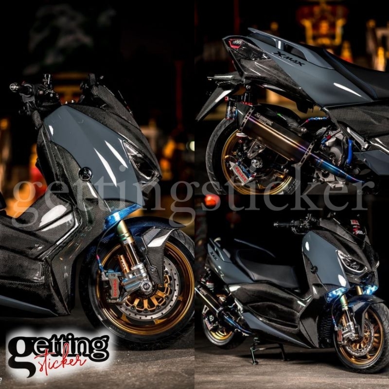 Jual stiker skotlet darkgrey sticker scotlet abuabu glosy scolite kilat ...