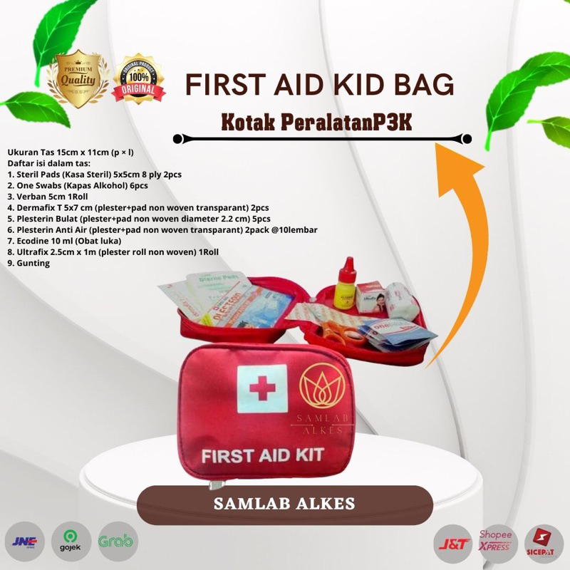 Jual First Aid Bag Onemed / Kotak P3K Komplit Onemed Model Tas / First ...