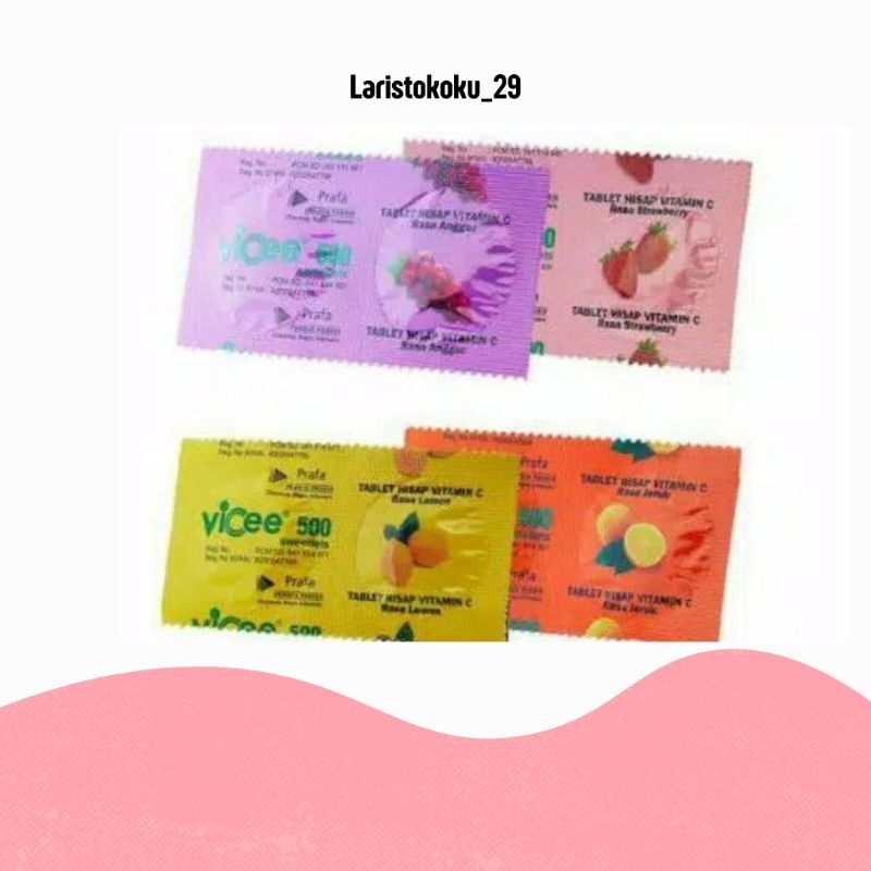 Jual VICEE 500 / STRAWBERY / ANGGUR / LEMON / ORANGE | Shopee Indonesia