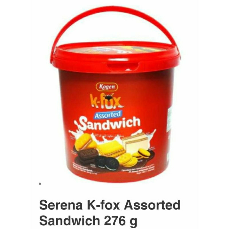 Jual serena k-fox assorted sandwich 276 g | Shopee Indonesia