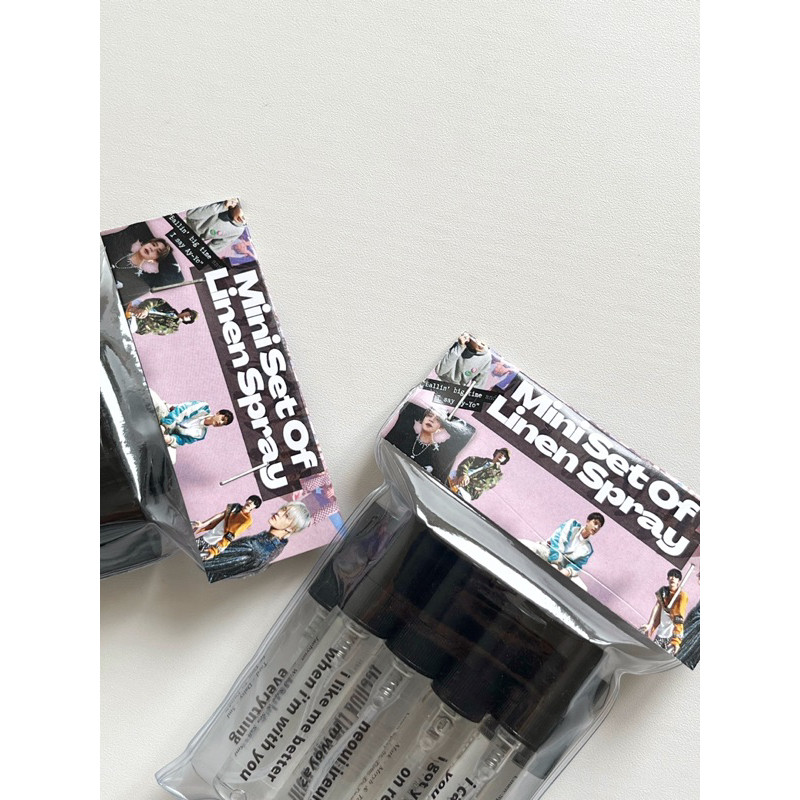 Jual Mini Set of Linen Spray Kpop - Mini Set of Linen Spray NCT 127 ...