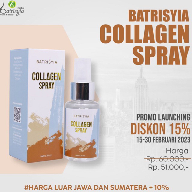 Jual Batrisyia Collagen Spray | Shopee Indonesia