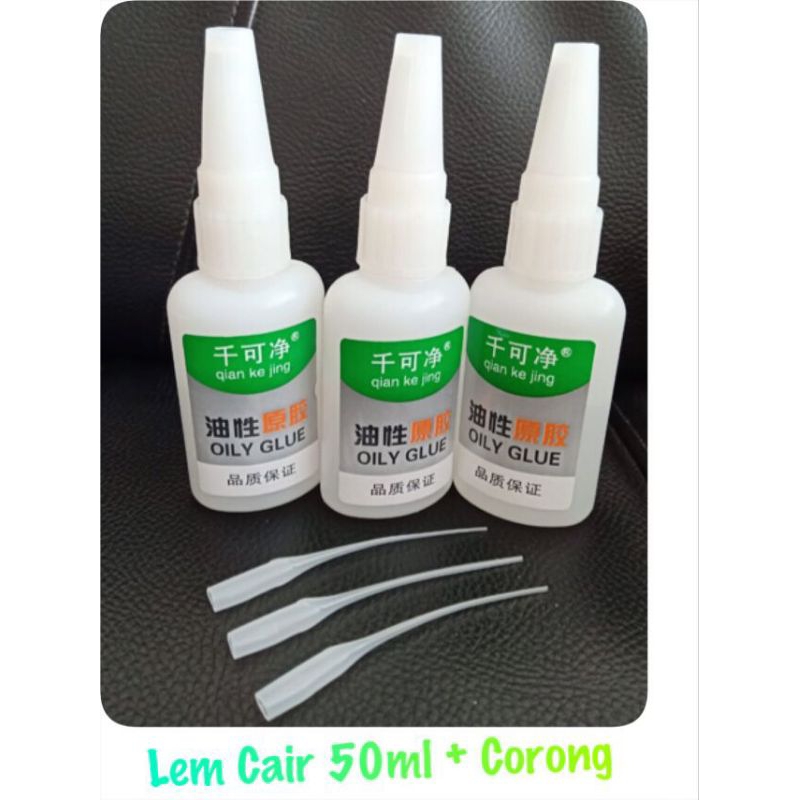 Jual LEM SETAN CAIR SUPER GLUE 50ML | Shopee Indonesia