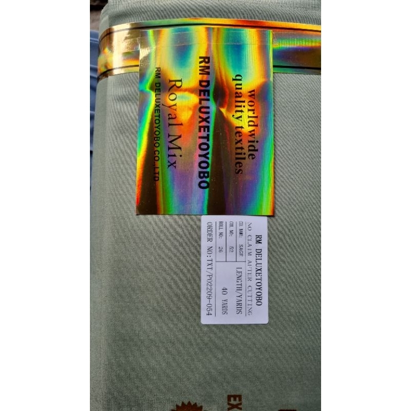 Jual KAIN TOYOBO WARNA HIJAU SAGE | Shopee Indonesia