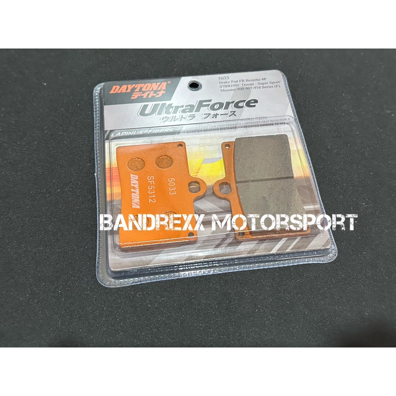 Jual Kampas Rem Daytona Ultra Force 4 Piston For Kaliper Brembo 4P ...