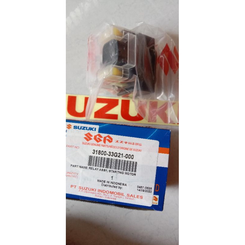 Jual Relay Assy Starting- Relay starter Suzuki bandit GSX FU Asli ...