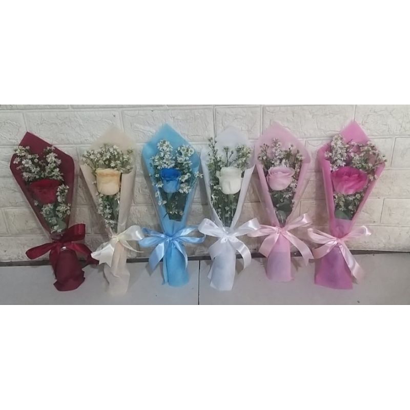 Jual buket mawar segar/wangi/kado ultah/ mawar bandung /wisuda ...