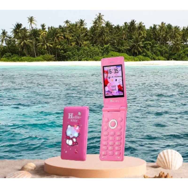 Jual hp lipat terbaru hp flip imut cantik hp hello kitty pink lipat ...