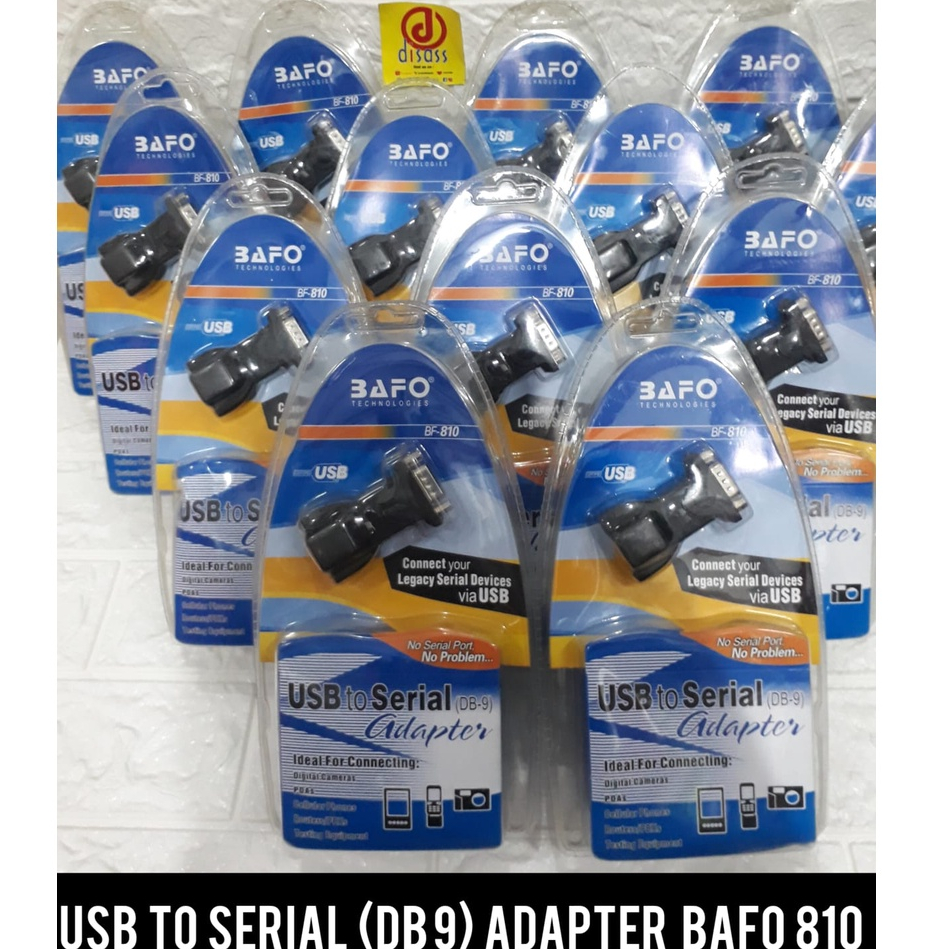 Jual USB TO SERIAL BAFO USB TO RS232 DB9 - DISASS JOGJA | Shopee Indonesia
