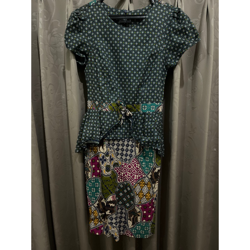 Jual batik dress merak | Shopee Indonesia