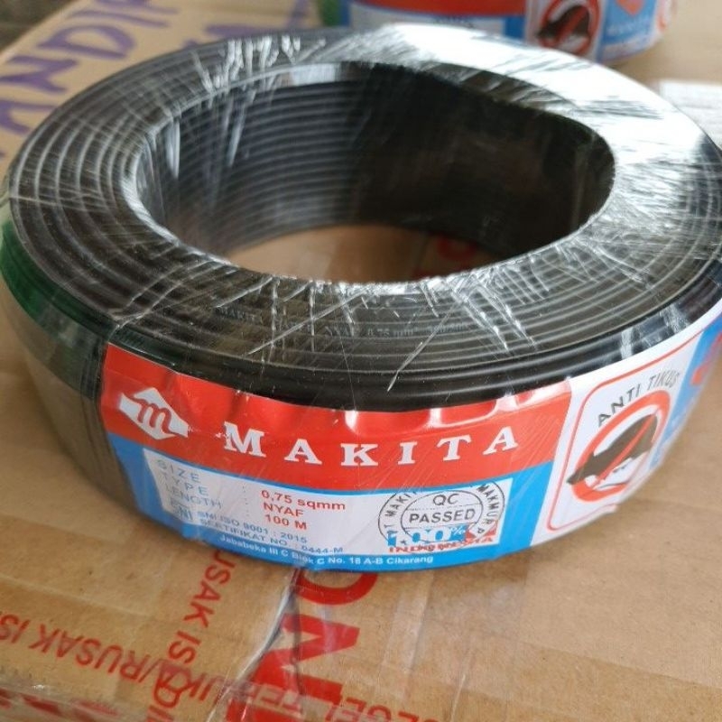 Jual KABEL MAKITA NYAF MAKITA 0,75MM HARGA METERAN | Shopee Indonesia