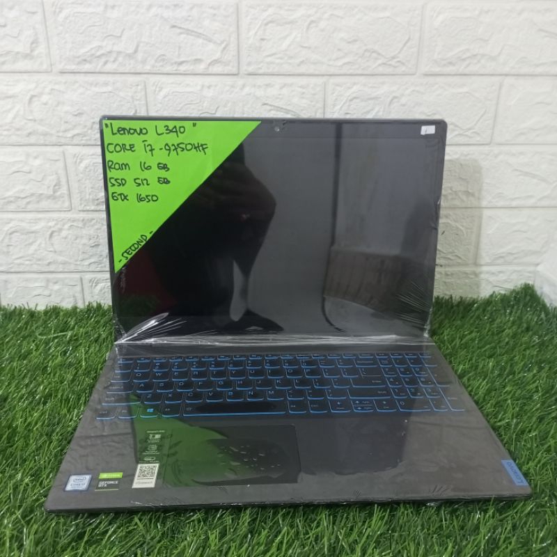 Jual LENOVO L340 CORE I7-9750HF RAM 16 GB SSD 512 GB GTX 1650 15,6 INCH ...