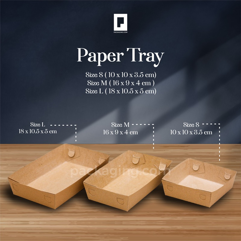 Jual Food Tray Paper Laminasi | Shopee Indonesia