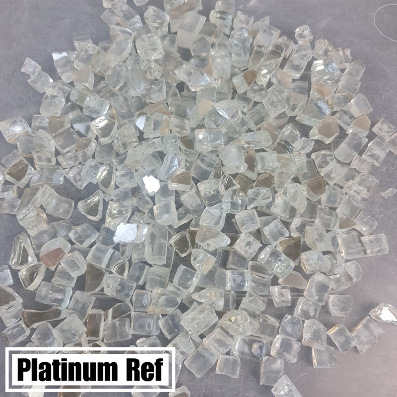 Jual 150gram SERPIHAN KACA KRISTAL / GLASS CHIPS KACA IMPORT / Batu ...