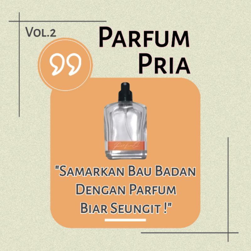 Jual Parfum Bandung Vol.2 parfume pria GAMAL Ganteng Maksimal inspired ...