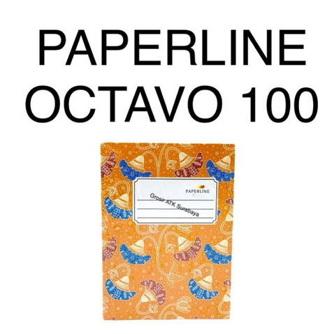 Jual BUKU PAPERLINE OKTAVO 100 / Buku Hardcover Tebal Paperline PPL ...