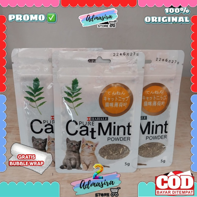 Jual CATMINT POWDER Catnip Cat mint cemilan snack kucing cat Kitten ...