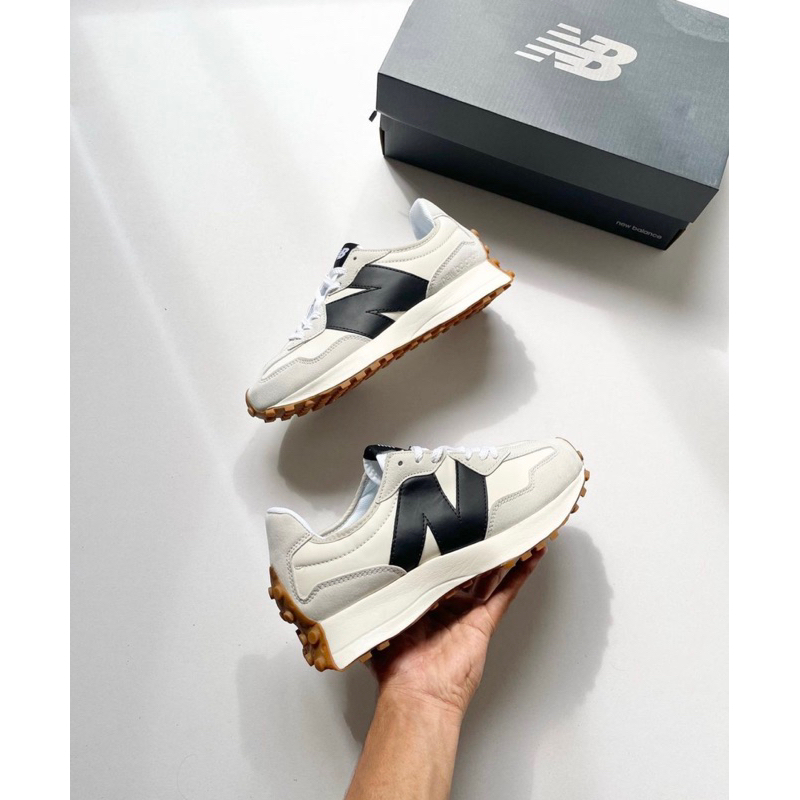Jual New Balance 327 Moonbeam Outerspace | Shopee Indonesia