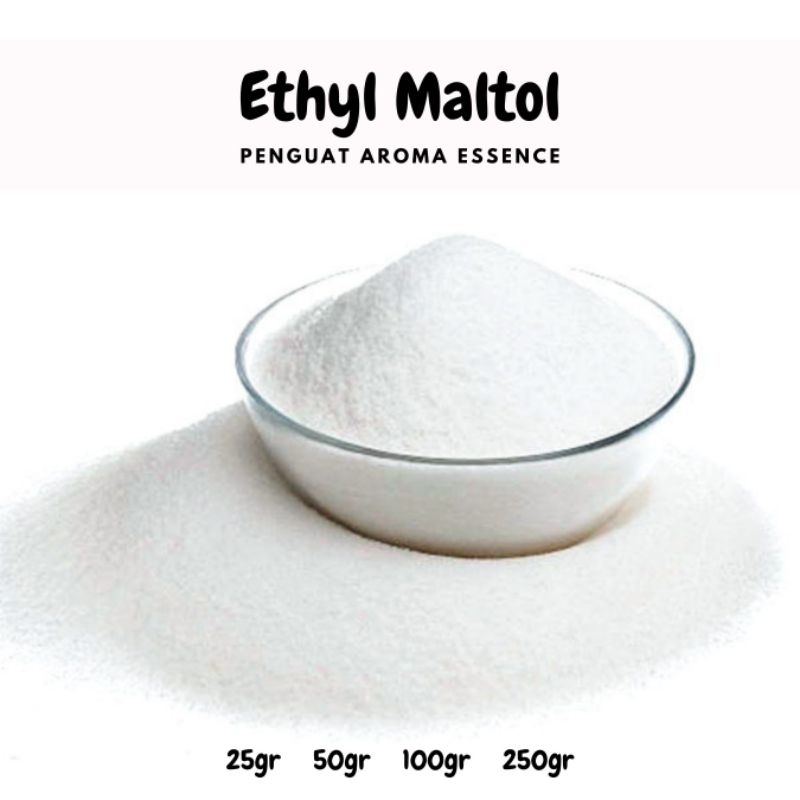 Jual 100gr Ethyl Maltol Powder / Penguat Aroma Essence | Shopee Indonesia