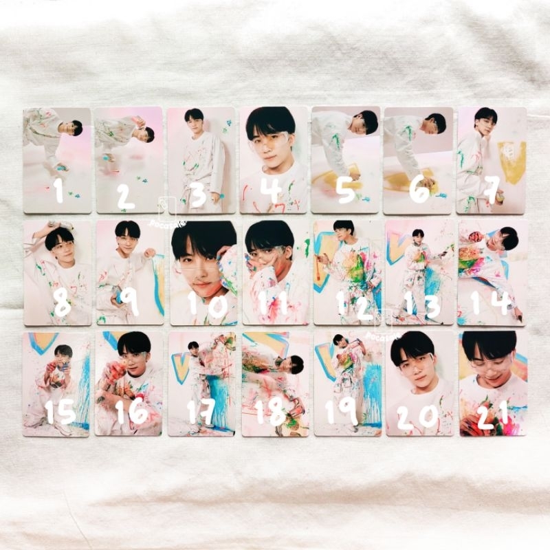 Jual Photocard Seventeen Jeonghan Sharing Booklet Satuan Album Face The Sun Carat Ver PC ...