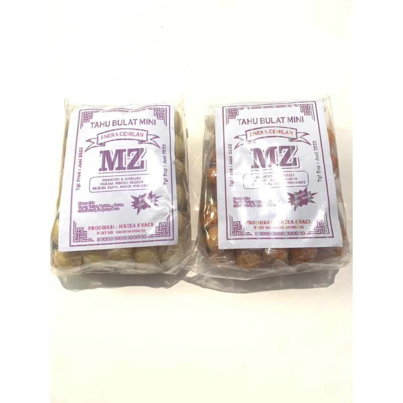 Jual Tahu Bulat Mini MZ | ISI 10 Bks | Shopee Indonesia