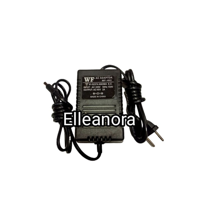 Jual Adaptor 48V 2A AC Travo Trafo / Adaptor 48 Volt 2 Ampere AC Travo ...