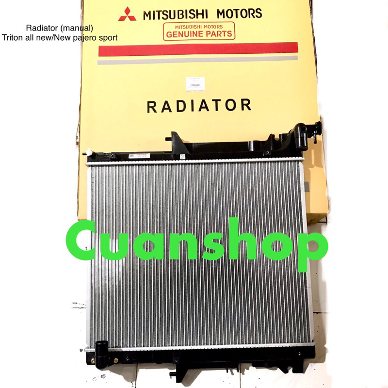 Jual RADIATOR ASSY MITSUBISHI ALL NEW TRITON NEW PAJERO SPORT MANUAL ...
