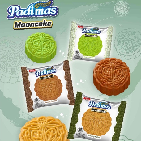 Jual PADIMAS MOONCAKE 60gr KUE BULAN MOON CAKE COKLAT KACANG HIJAU ...
