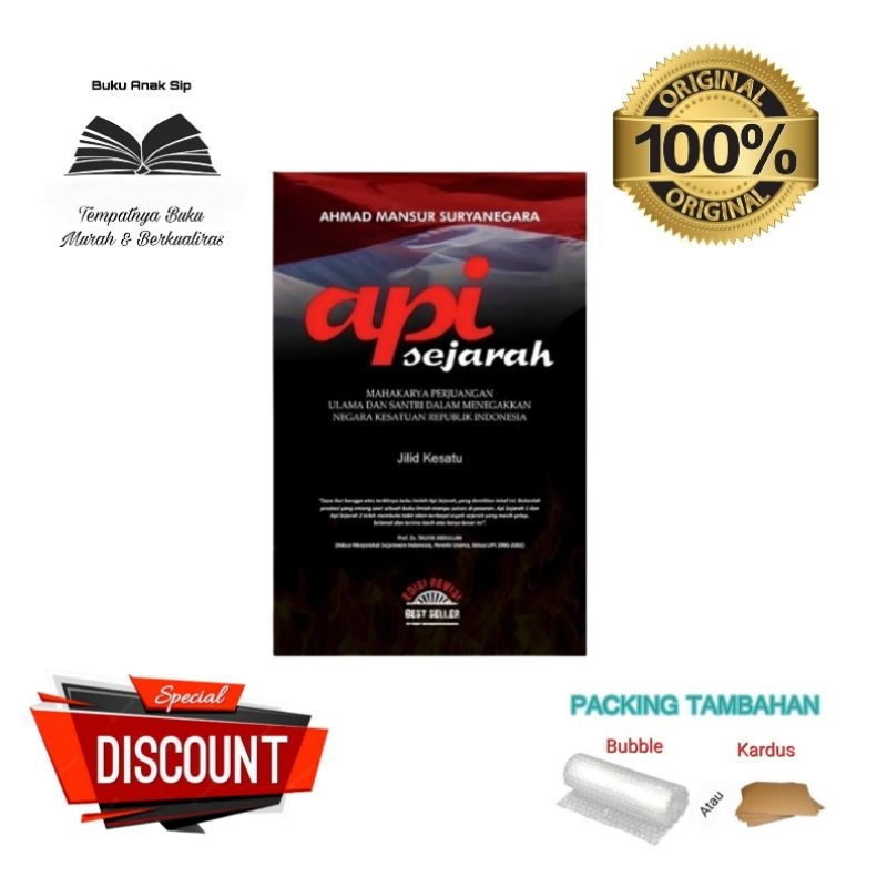 Jual Buku Api Sejarah Mahakarya Perjuangan Ulama Dan Santri Dr Ahmad ...