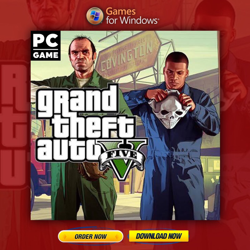 Jual Grand Theft Auto 5 ( GTA 5 ) - Game PC/Laptop (Download to Play Bro!) | Shopee Indonesia