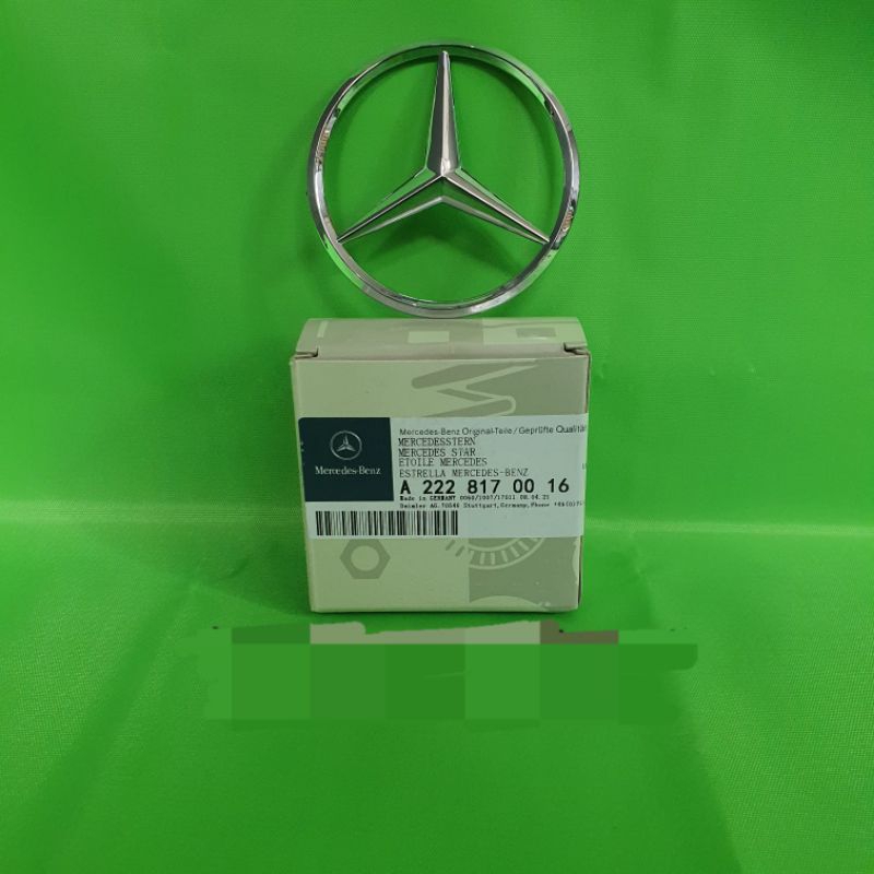 Jual LOGO BINTANG BAGASI BELAKANG MERCEDES BENZ W222 S-CLASS/EMBLEM ...