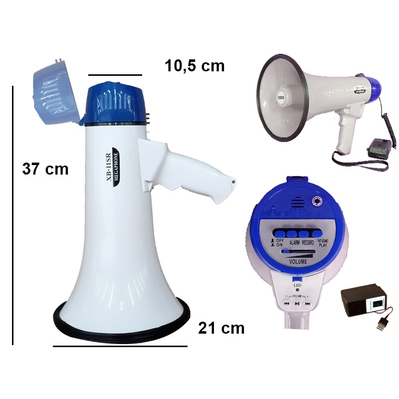 Jual Megaphone Ealsem ES 11 SR Batterai Charge | Shopee Indonesia