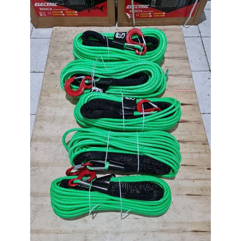 Jual Bulldog Synthetic Rope Spydura Winch. Tali Plasma Bungkus 16mm x ...