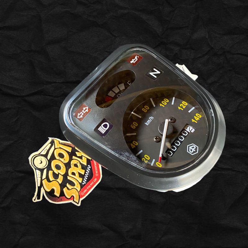 Jual Speedometer Speedo Spido Vespa Exclusive Strada PS Import | Shopee ...