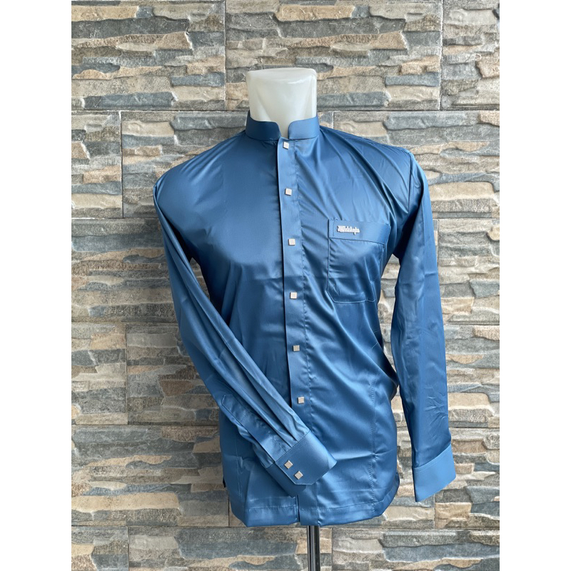 Jual Baju taqwa pria koko al wafa thobe long sleeve manset warna ...