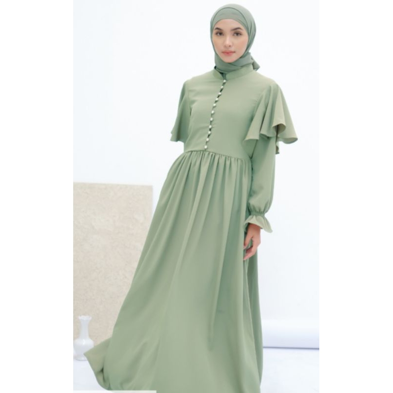 Jual POLA GAMIS 029 - Pola Produksi Baju gamis tangan dobel kerah ...