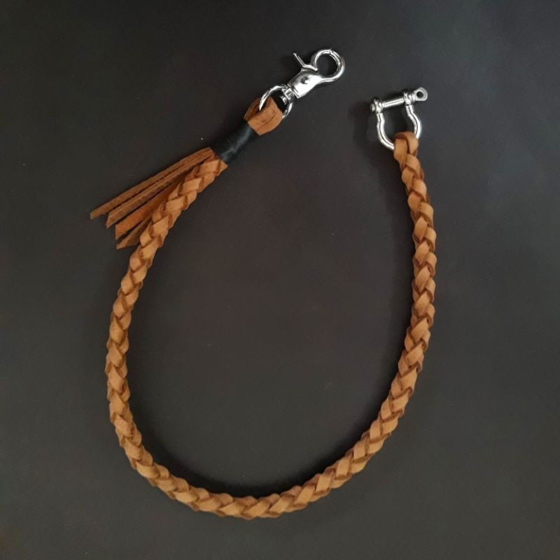 Jual Tali Dompet Anyam Panjang 50cm Kait Silver | Shopee Indonesia