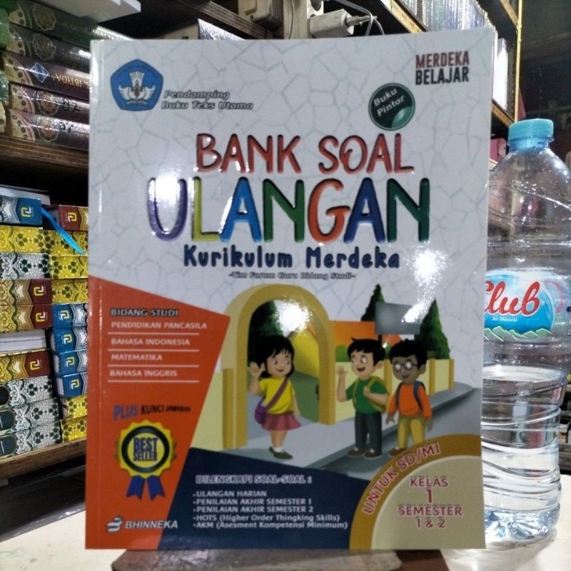 Jual BUKU BANK SOAL ULANGAN UNTUK KELAS 1 SD SEMESTER 1 & 2 KURIKULUM MERDEKA. | Shopee Indonesia