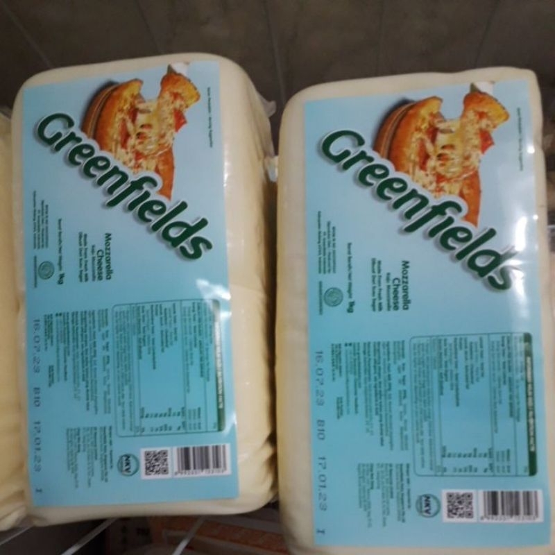 Jual Mozzarella Cheese Greenfields 1 kg | Shopee Indonesia