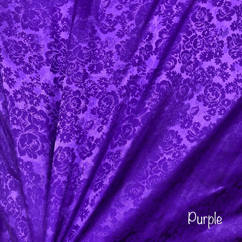 Jual Kain Jaguard Jaquard Jacqard Jacquard Silk Silky Semi Sutra ...