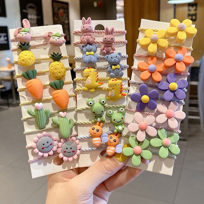 Jual SET IKAT RAMBUT ANAK ICON 10pcs | Shopee Indonesia