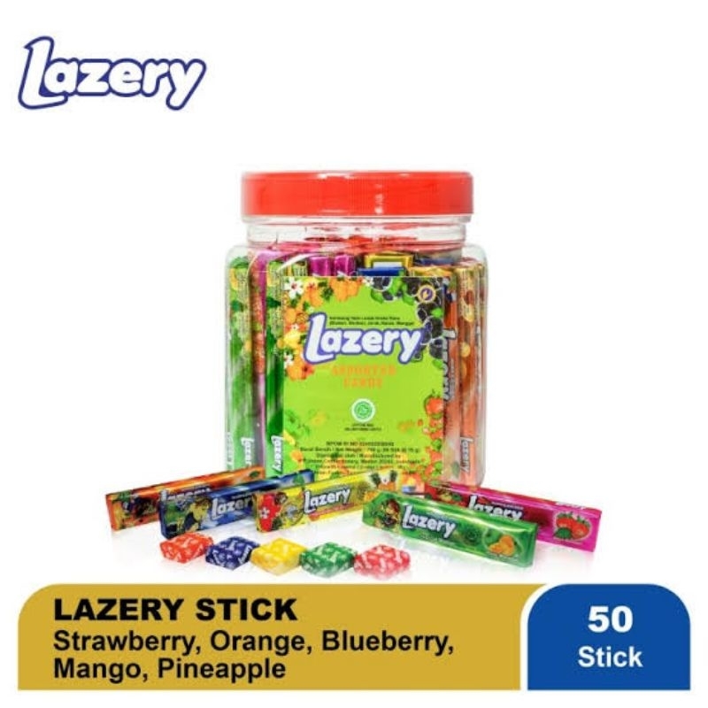 Jual Permen Lazery Stick Aneka Rasa | Shopee Indonesia