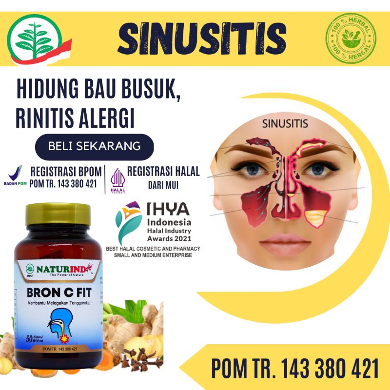 Jual Obat Hidung Bau Busuk Herbal Sinusitis Rinitis Radang Sinus ...
