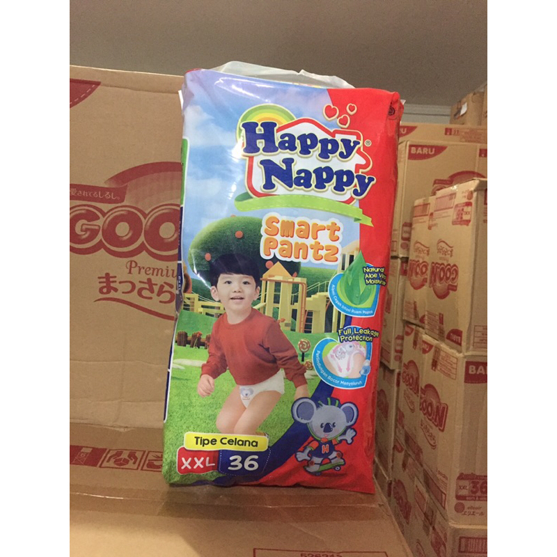 Jual HAPPY NAPPY Smart Pants Jumbo XXL-36 (Popok Celana) | Shopee Indonesia