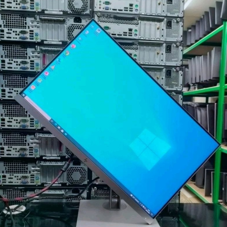 Jual MONITOR HP LED HP 23 INCH E223 FRAMELESS, LAYAR PUTAR, MULUS ...