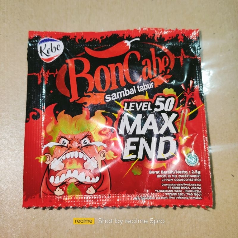 Jual Bon Cabe Level 50 Max End (10pcs) | Shopee Indonesia